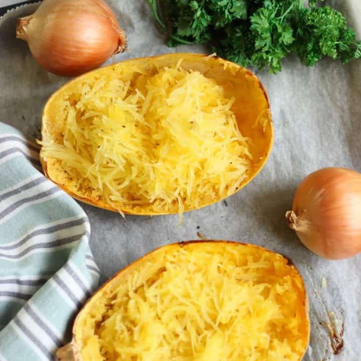 Cuisson de la courge spaghetti - Elle Mijote Quelque Chose
